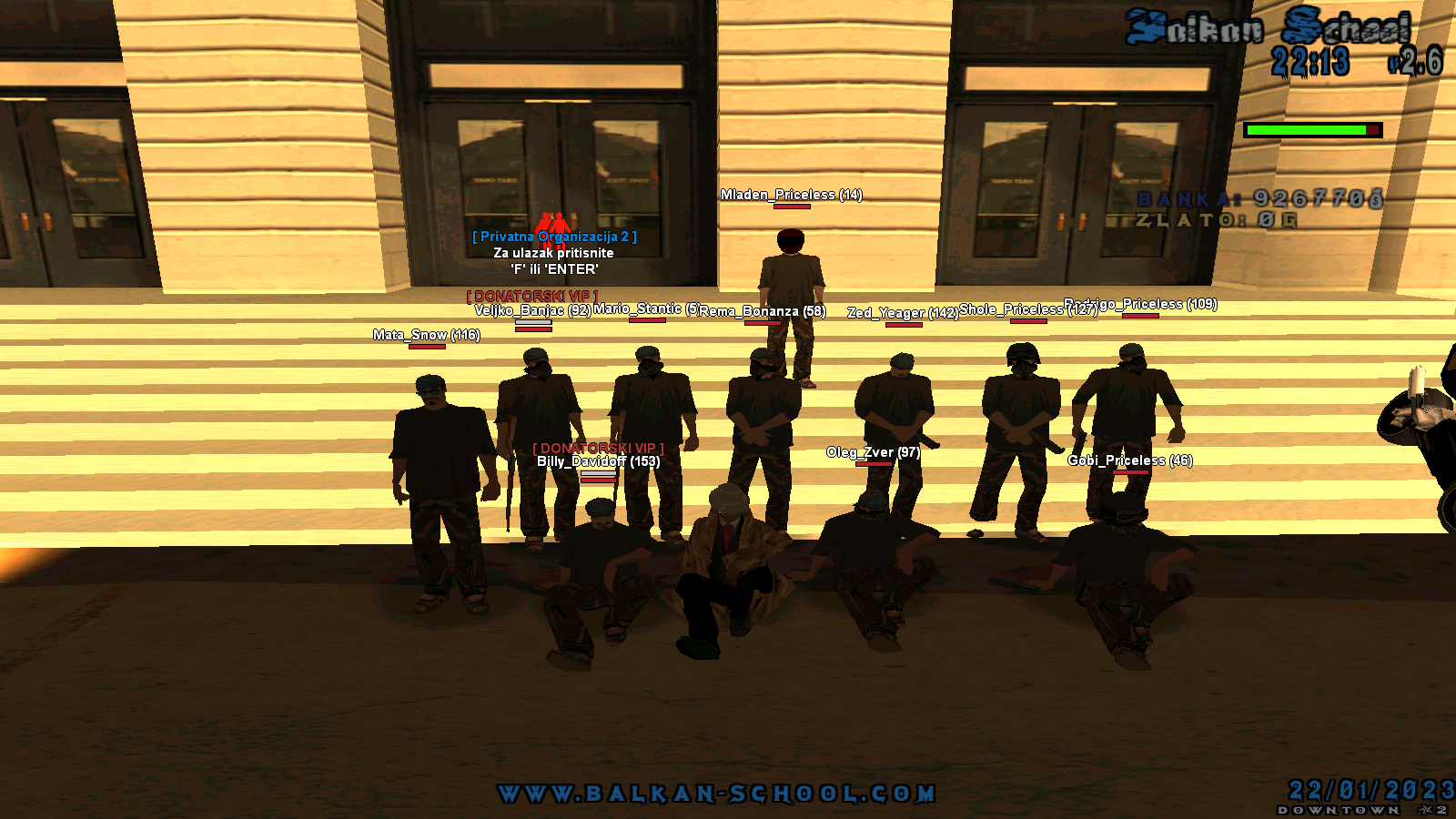 [PO-2] Slike - SAMP - Privatna Organizacija 2 - Balkan School Forum