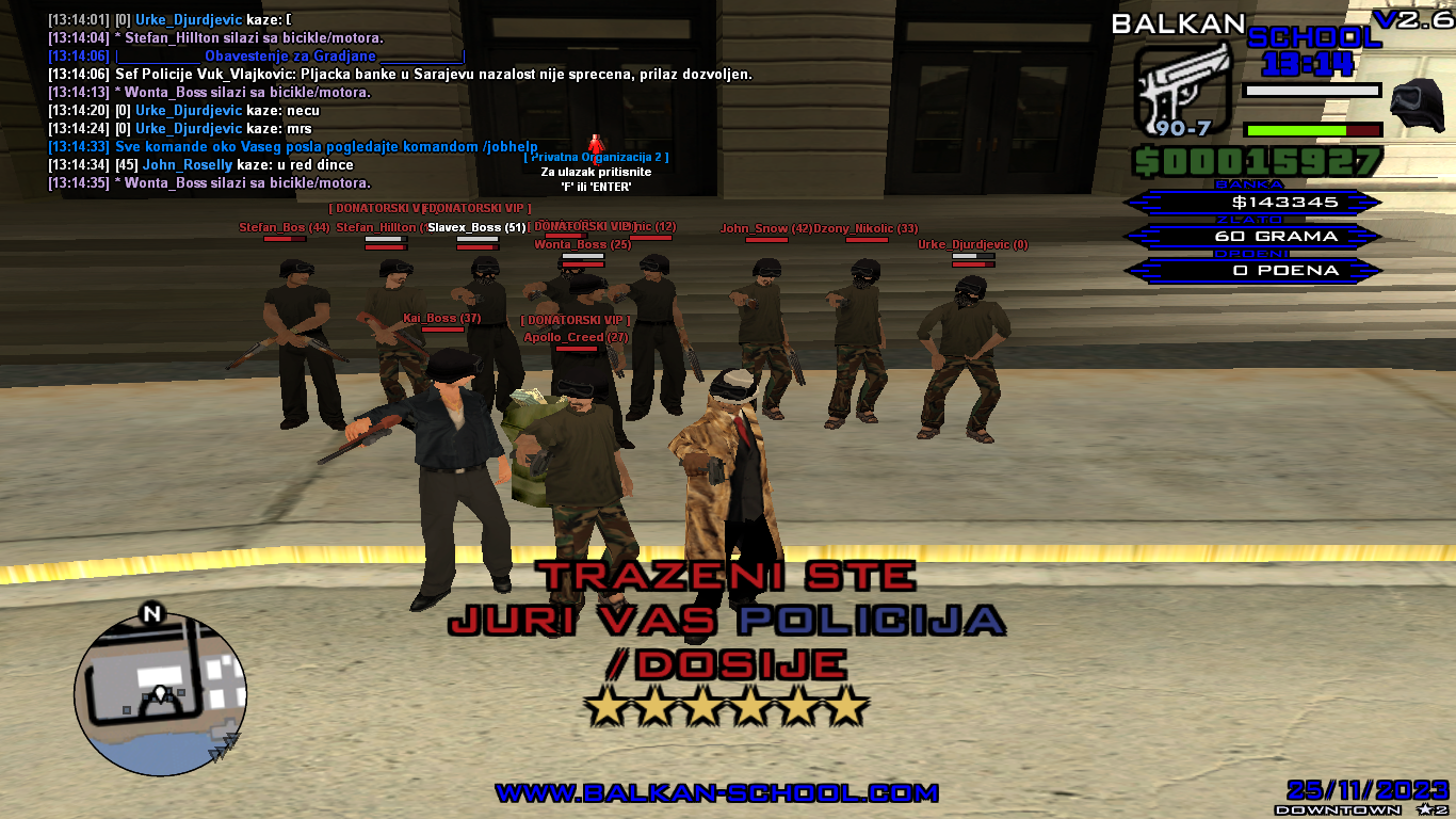 [PO-2] Slike - SAMP - Privatna Organizacija 2 - Balkan School Forum